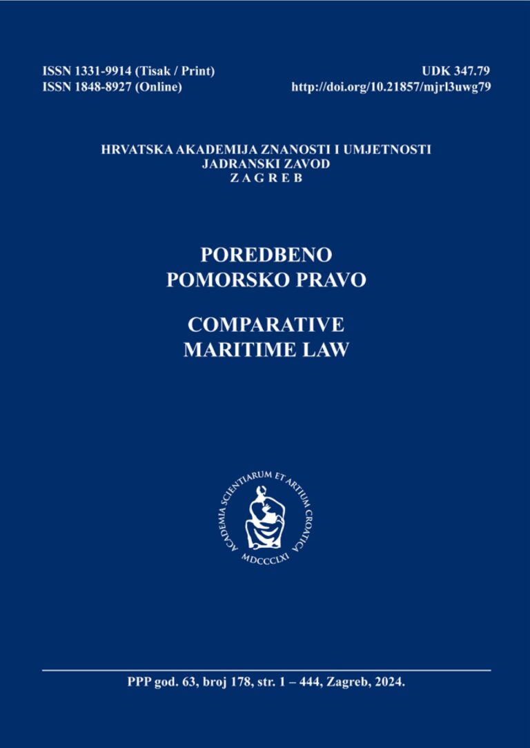 Comparative Maritime Law - Adriatic Institute
